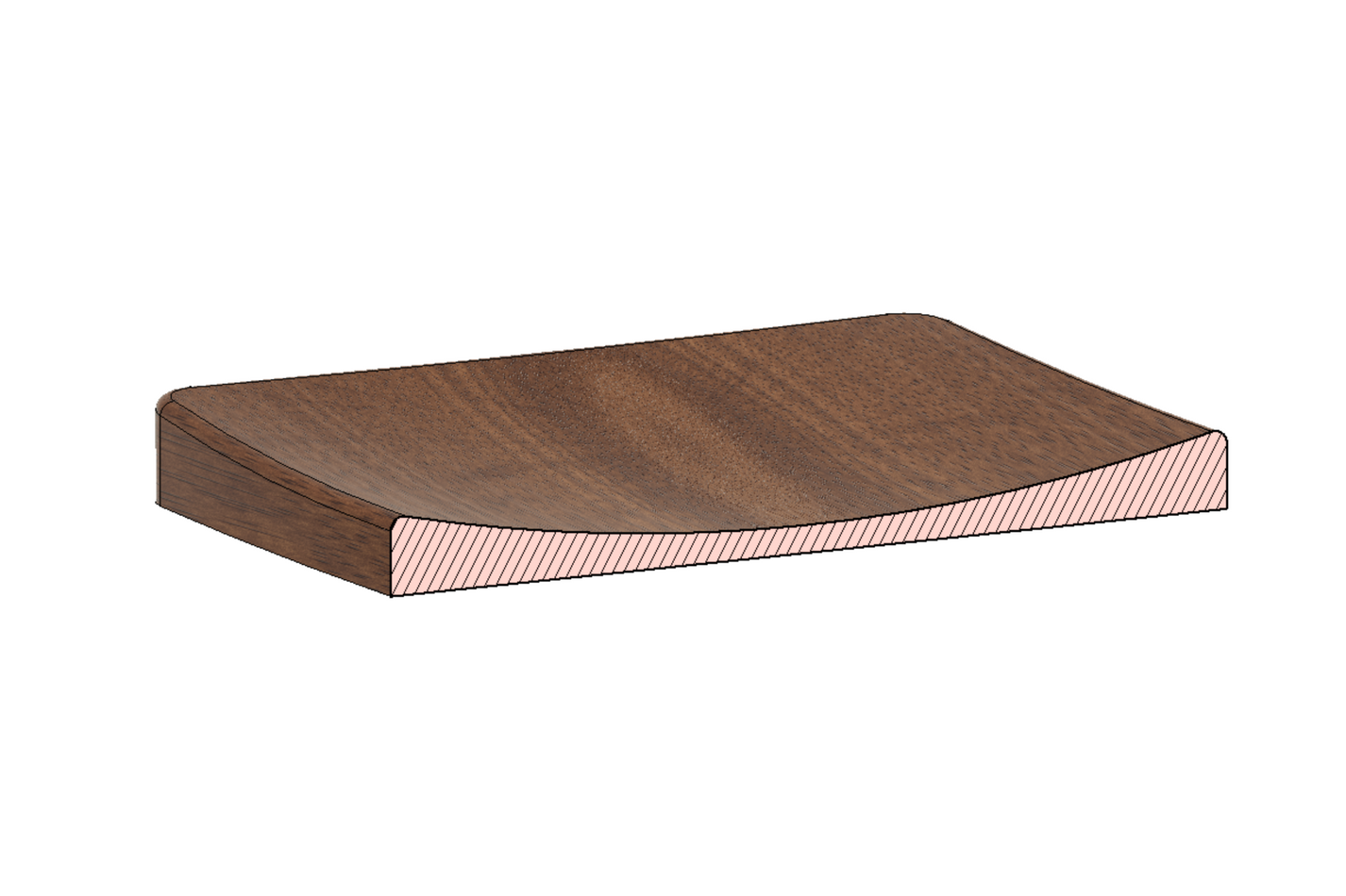 Curved Top Concave Valet Tray Cut Files – Hudson's Timber