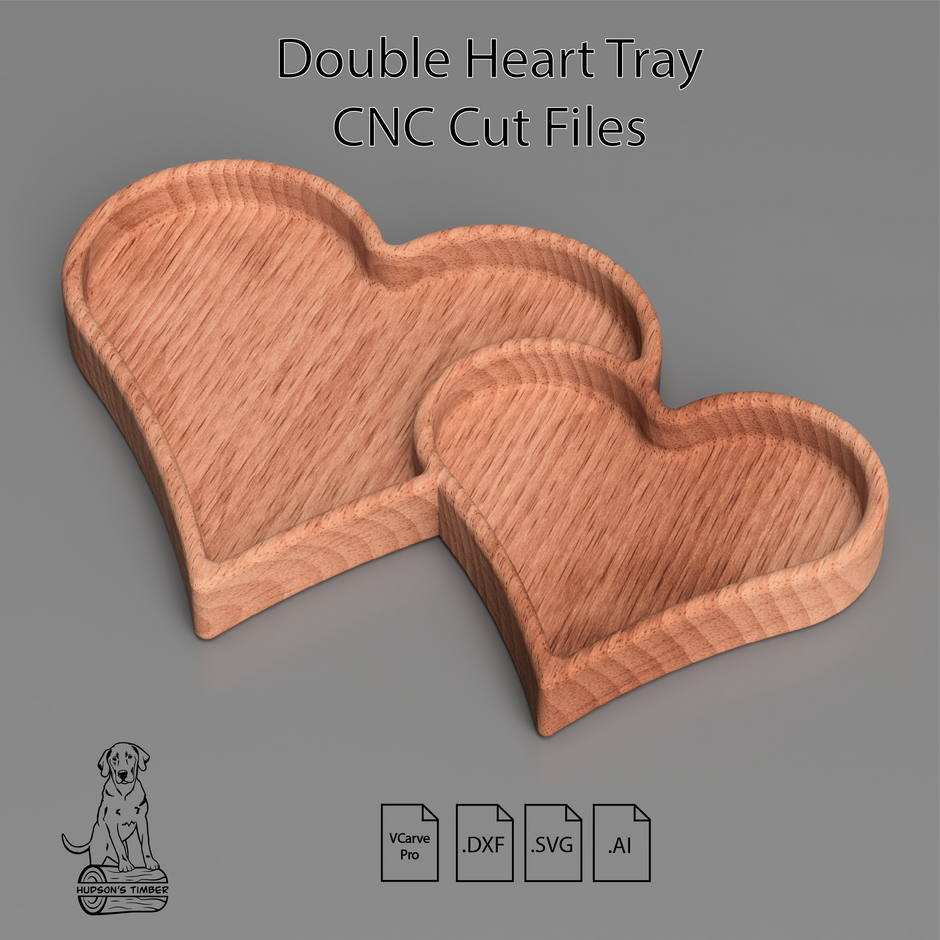 CNC Tray Holiday Designs with Toolpaths – Hudson's Timber